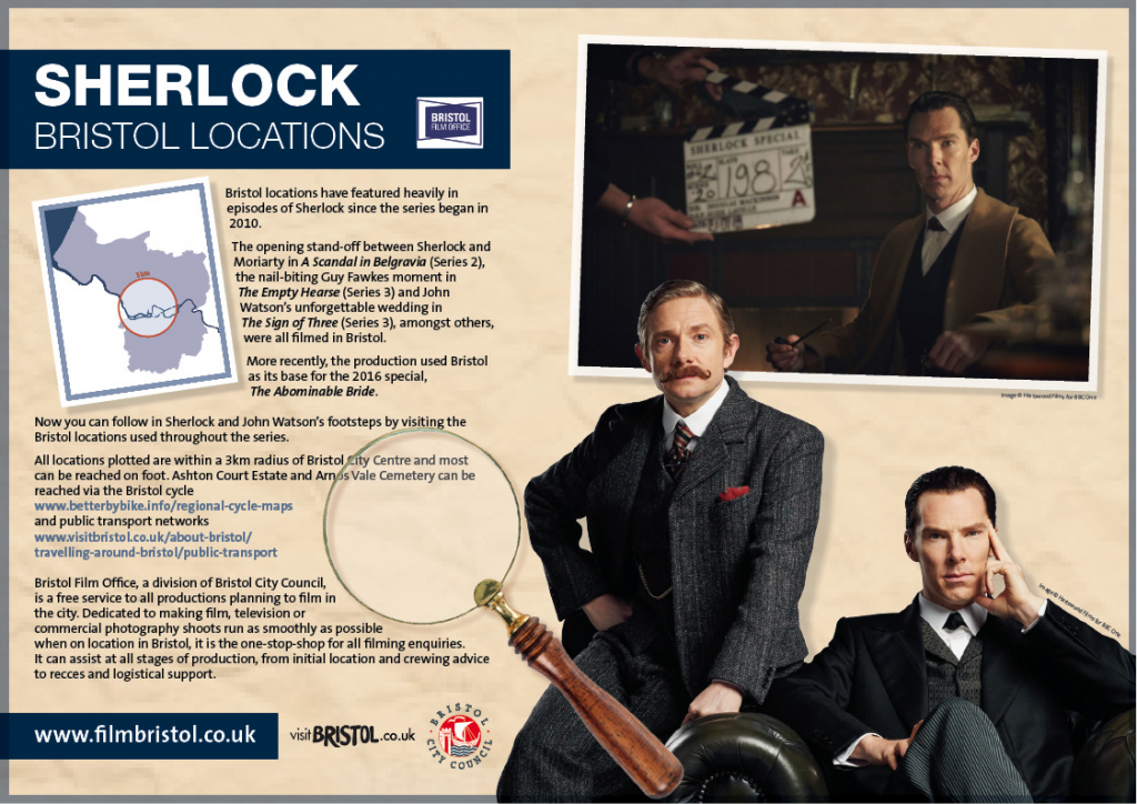Sherlock Locations Trail – Bristol Film Office
