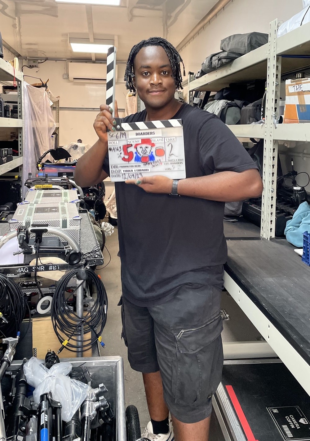 Meet Jojo, Camera Trainee on Boarders – Bristol Film Office